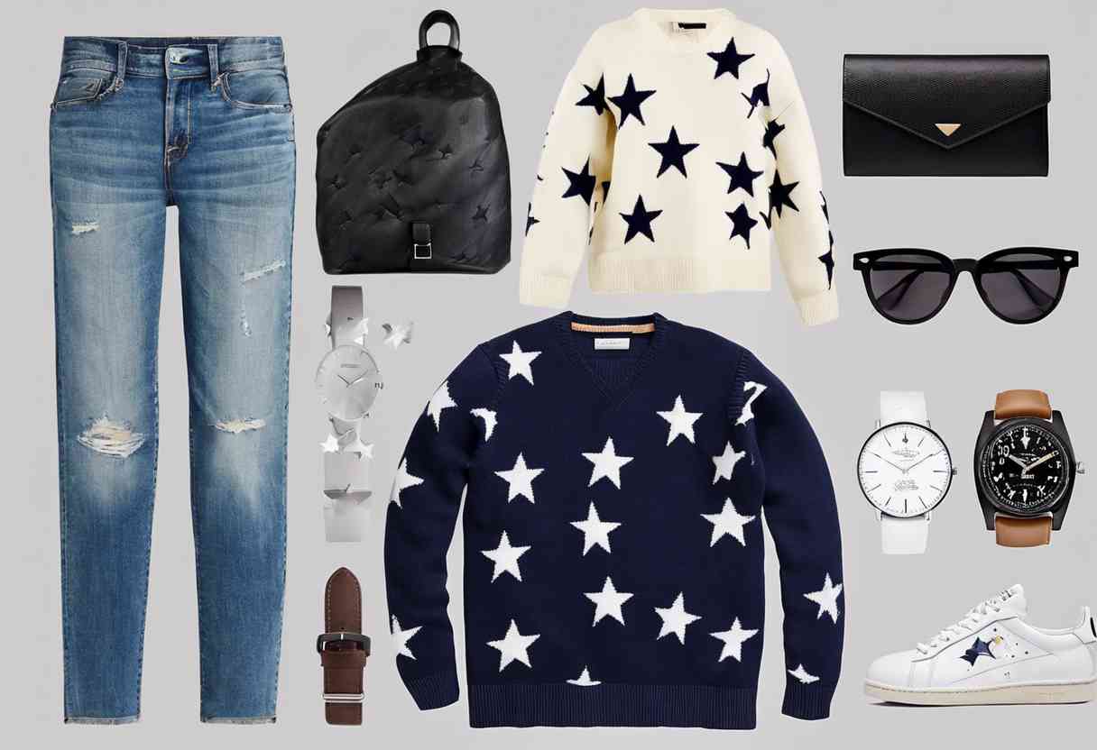 5 Stylish Outfits Featuring a Star Printed Sweater
