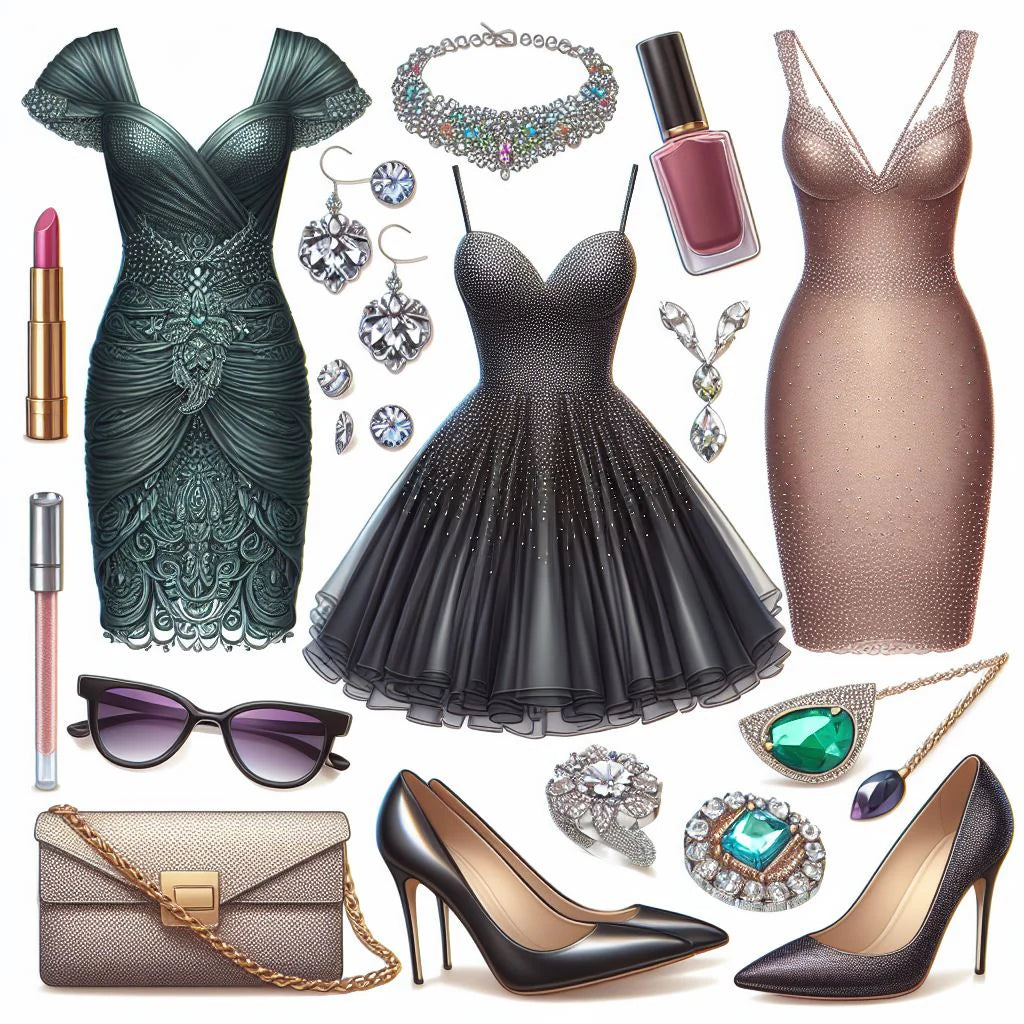What accessories to match with a cocktail dress?